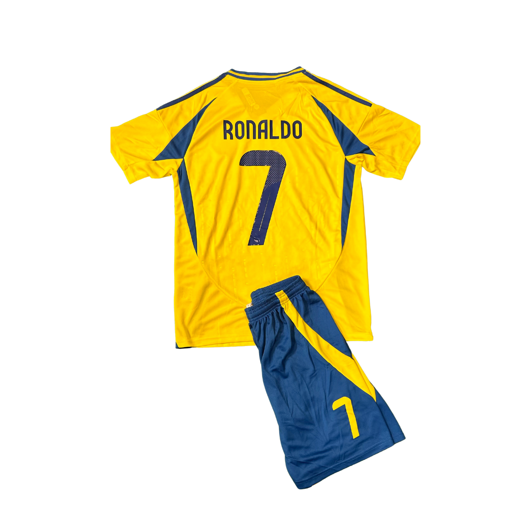 Al Nassr 24/25 Ronaldo Home Kit – The Art of Soccer Shop
