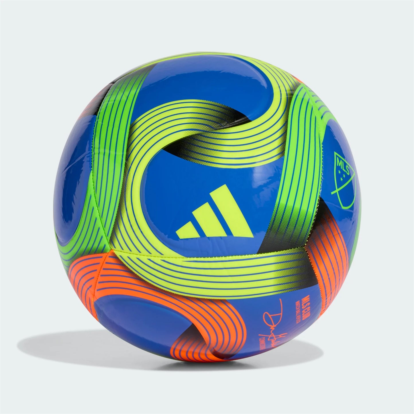 adidas MLS Club Soccer Ball 2026 - Hi-Res Blue/Green/Orange/Yellow ...