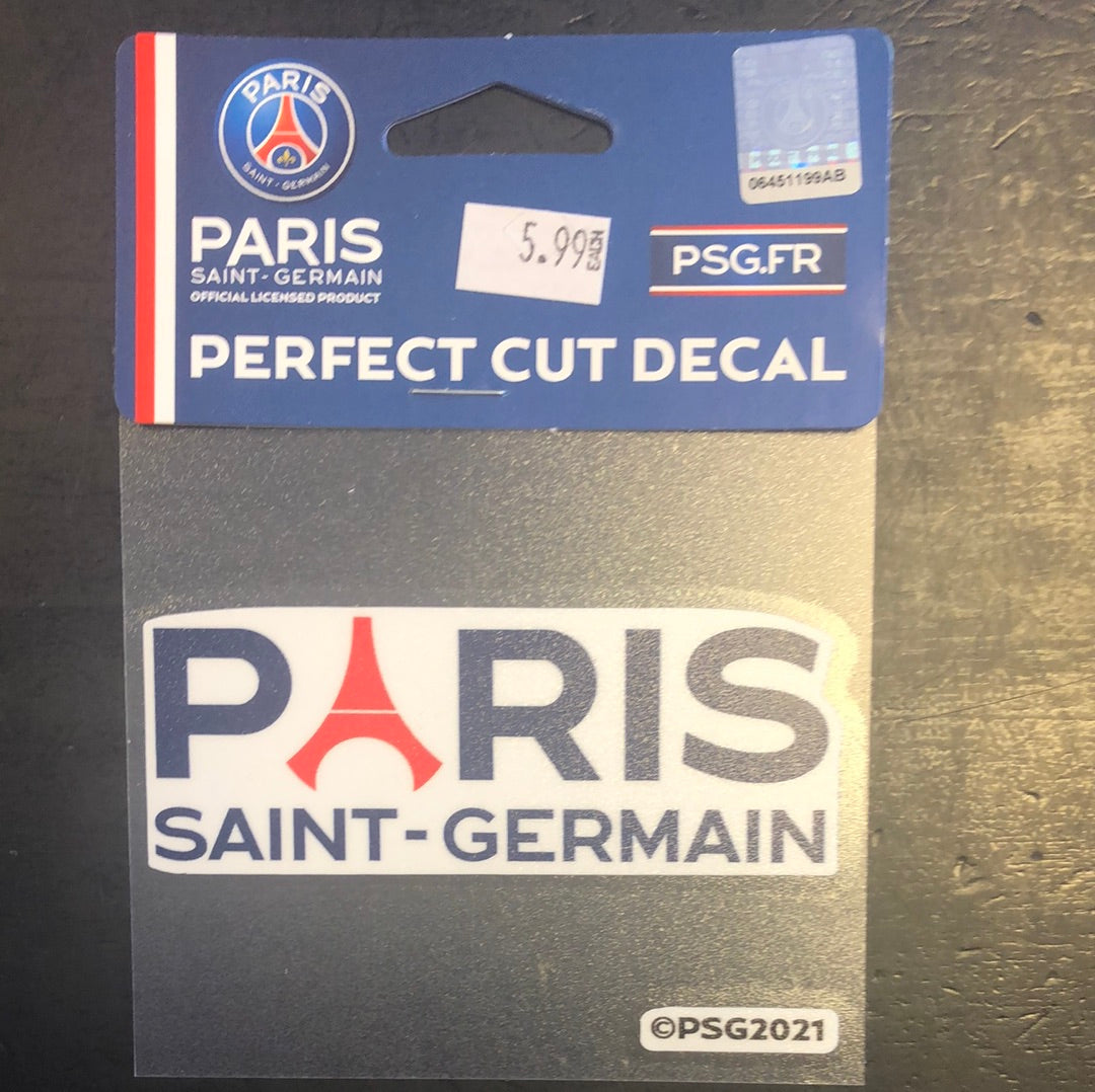 PSG car decal – The Art of Soccer Shop